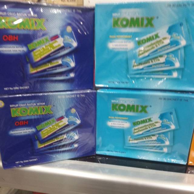 Jual KOMIX sirup obat batuk sachet 7ml | Shopee Indonesia