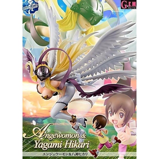 Jual Harga Murah Megahouse Gem Digimon Adventure Angewomon & Yagami ...