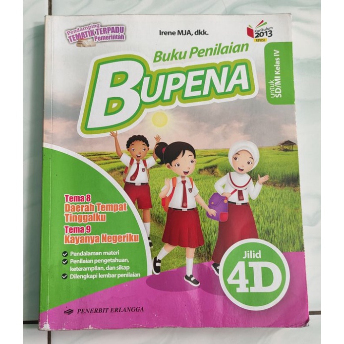 Jual Buku Penilaian Bupena Jilid 4C kelas 4 | Shopee Indonesia