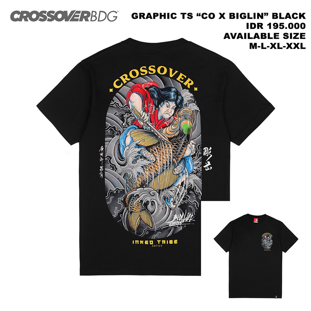 Jual TSHIRT / KAOS CROSSOVER ORIGINAL KAOS DISTRO crossoverbdg | Shopee ...