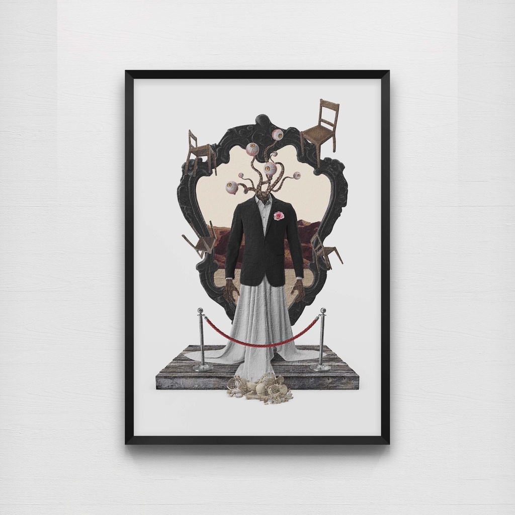 Jual Poster / Wall Art / Lukisan / Hiasan dinding / Artwork / Kolase ...
