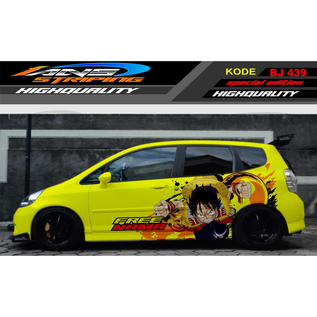 Jual DECAL STICKER MOBIL JAZZ, BRO / STIKER MOBIL JES / VARIASI STICKER ...