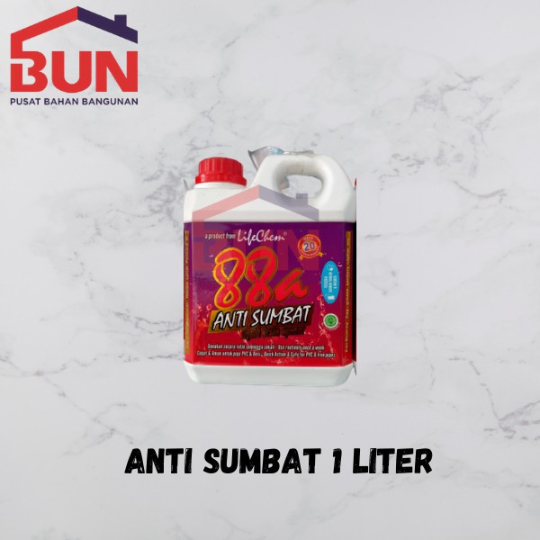 Jual Anti sumbat 88 1 liter untuk Wc dan saluran mampet | Shopee Indonesia