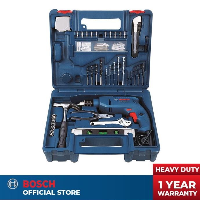 Jual Bor Tembok Bosch GSB 500 RE Complete Set | Shopee Indonesia