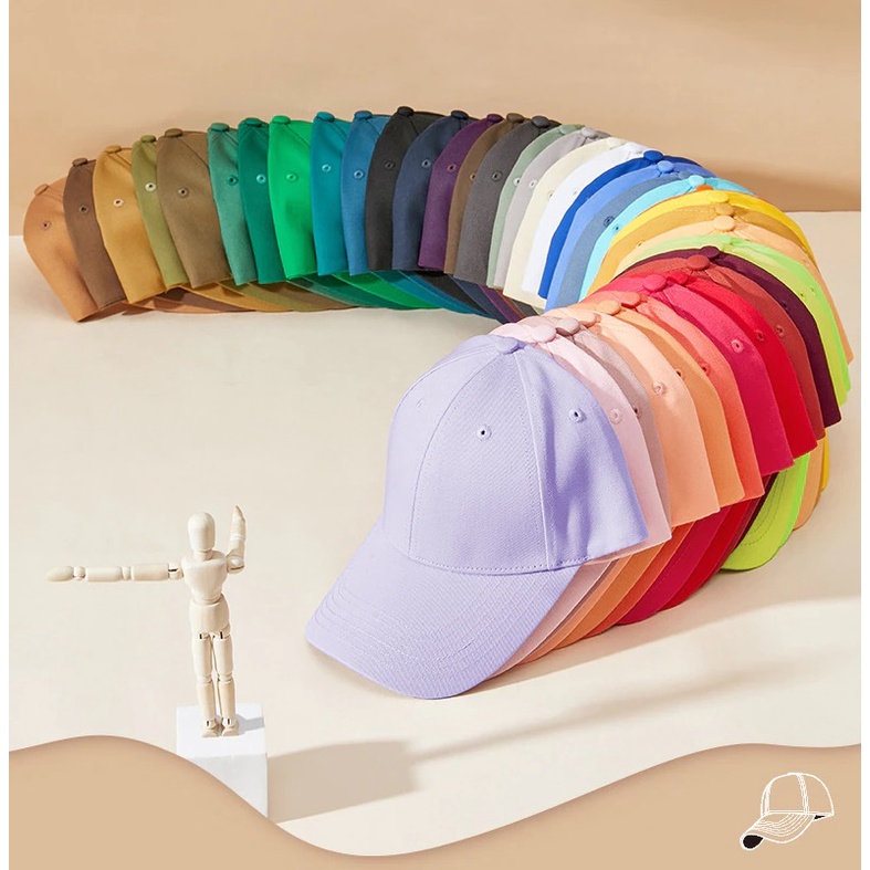 Jual TOPI BASEBALL CAP POLOS PRIA WANITA DEWASA BISBOL CEWEK COWOK ...