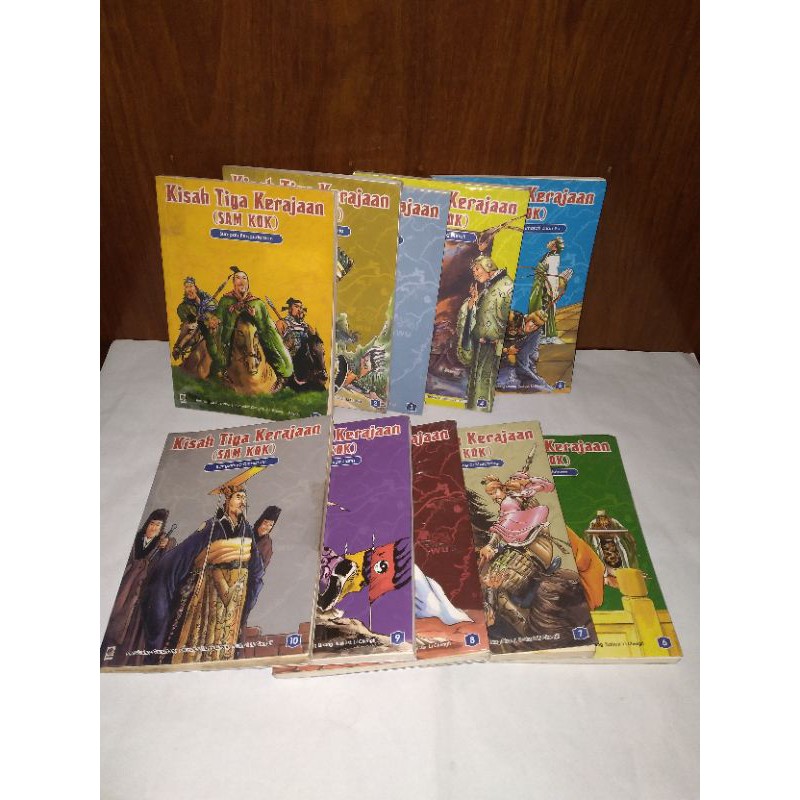 Jual Samkok versi Komik , Paket Lengkap 10jilid Tamat | Shopee Indonesia