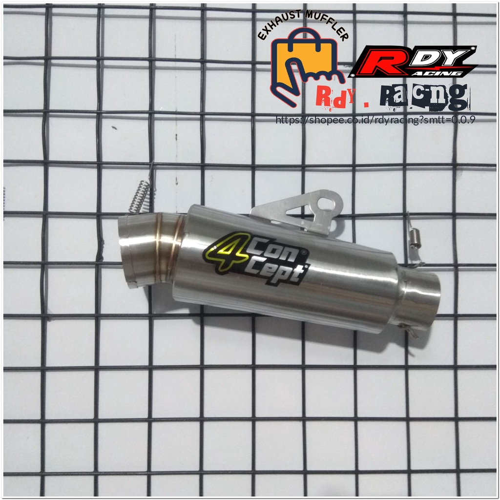 Jual 4Concept Knalpot Tabung Silencer / Tube only inlet 50 mm | Shopee ...