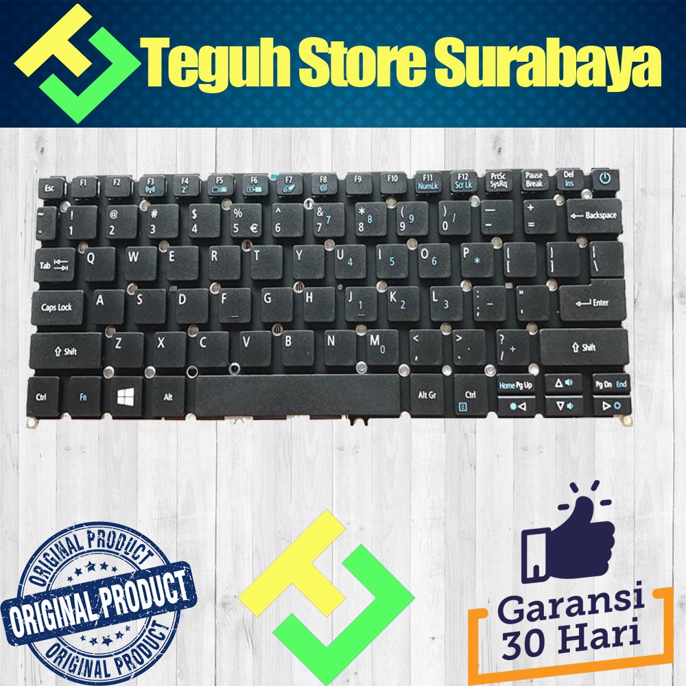 Jual Keyboard ACER Aspire ES1-132 (Integrated Power Button) | Shopee ...