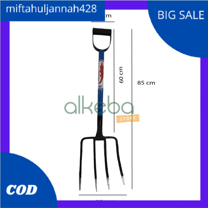 Jual Garu garpu tanah besar gagang kayu merk crocodile gacok tanah kuat ...