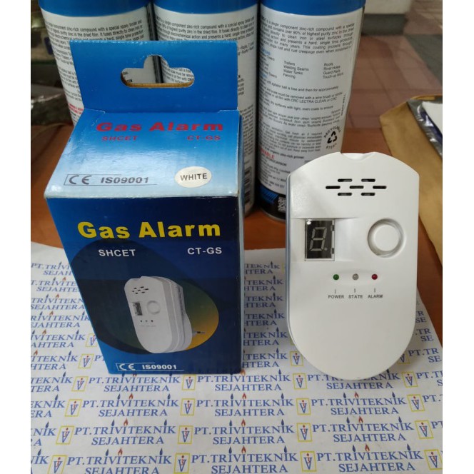 Jual Pendeteksi kebocoran gas elpiji,Gas alarm LPG leak alarm detector ...