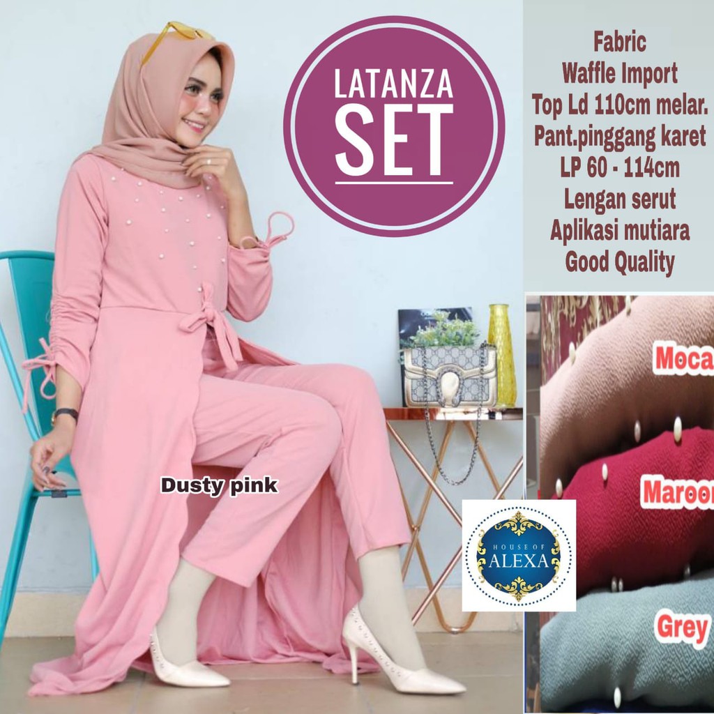 Jual Set Latanza Matt Import aplikasi Mutiara | Shopee Indonesia