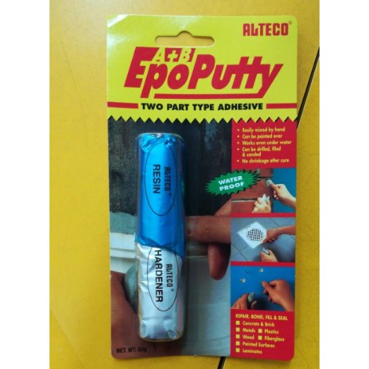 Jual Lem Epo Putty Alteco / Epo Putty / Epoputty / Lem porting 50 gram ...