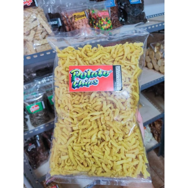Jual Potato Chips Golden Chips Kiloan Snack Jadul | Shopee Indonesia