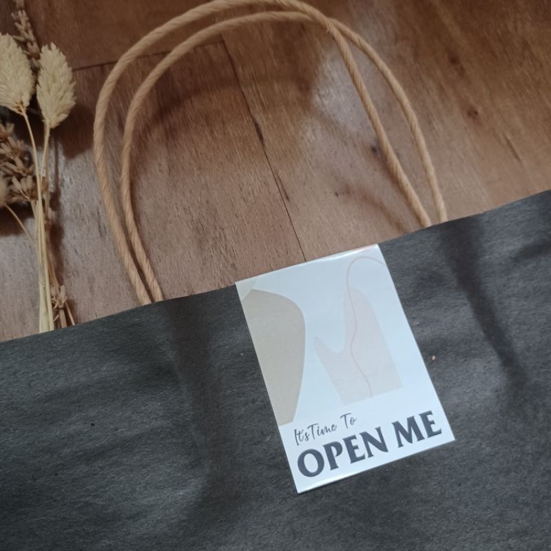 Jual STICKER LABEL BOX | STICKER DEKORASI BOX HAMPERS | STICKER SEGEL ...