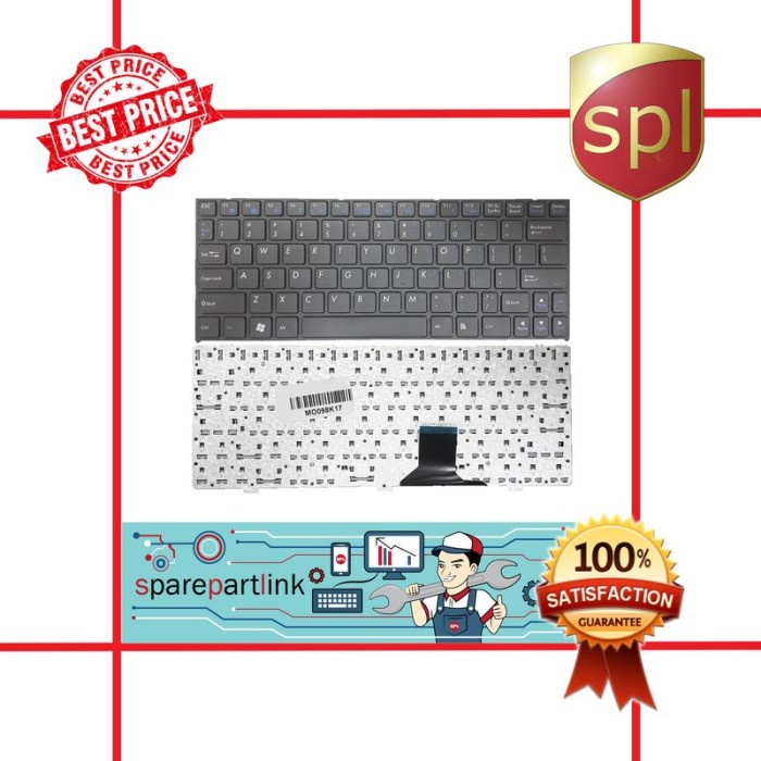 Jual keyboard axioo pico pjm cjm w217cu M1110 frame hitam | Shopee ...