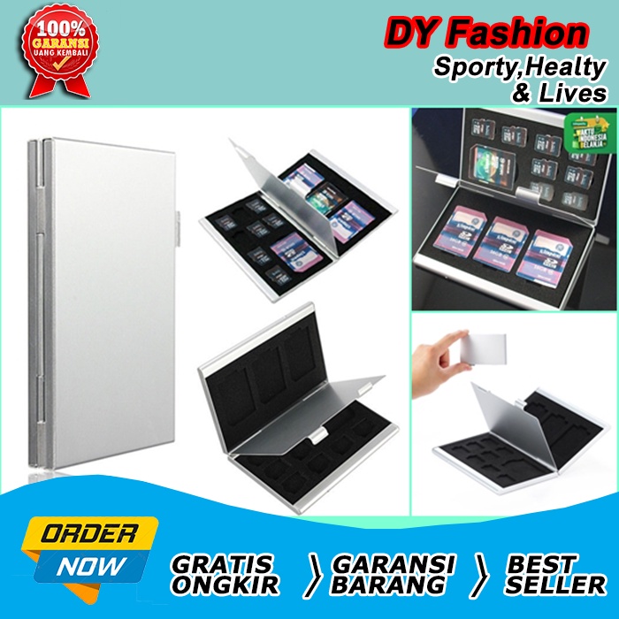 Jual Kotak tempat kartu memori 12in1 MN928 storage box micro sd card ...