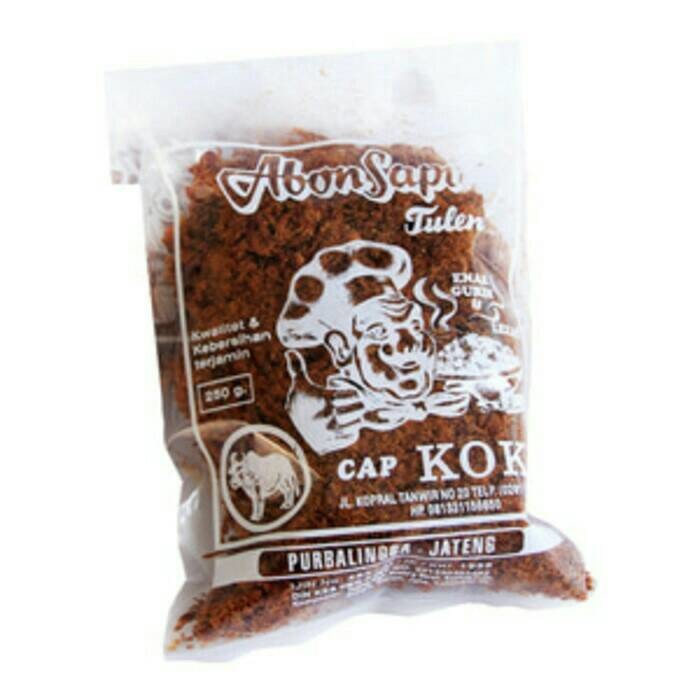 Jual Abon Sapi Cap Koki 250 Gram PEDAS | Shopee Indonesia