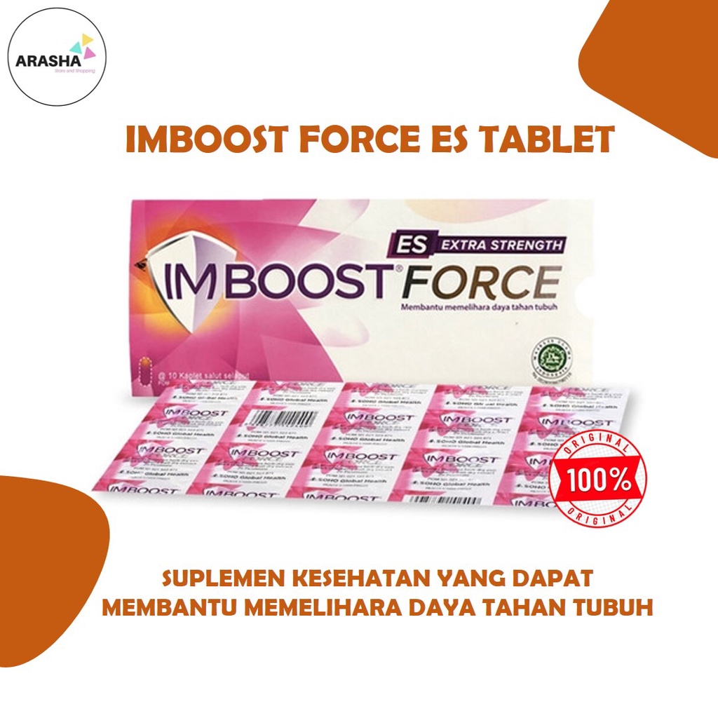 Jual IMBOOST FORCE ES EXRA STRENGTH KAPLET Suplemen Multivitamin/Daya ...