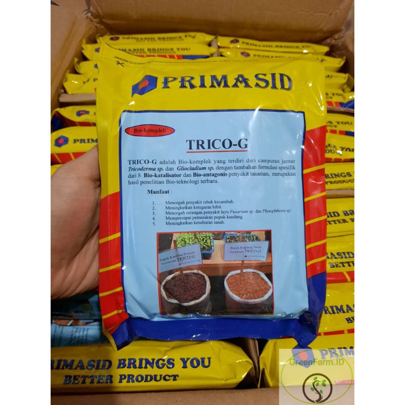Jual TRICODERMA 500 Gram original pack / trico g primasid | Shopee ...