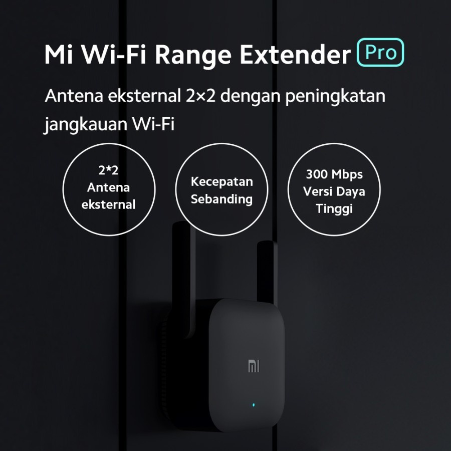 Jual XIAOMI Mi Wi-Fi RANGE EXTENDER PRO 300Mbps WIFI EXTENDER ORI RESMI ...