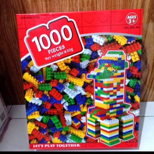 Jual Lego classic Balok susun Classic bricks 1000 pc | Shopee Indonesia