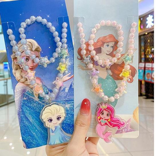 Jual Dijamin Keren Anak-anak Kalung Set LED+Gelang Mutiara Import ...