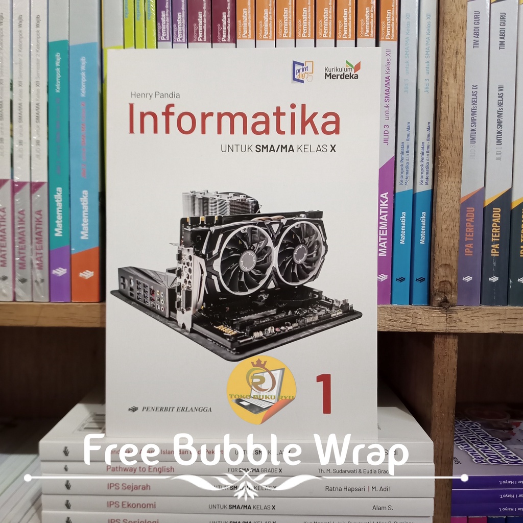 Jual BUKU INFORMATIKA KELAS 1 SMA KURIKULUM MERDEKA ERLANGGA | Shopee Indonesia
