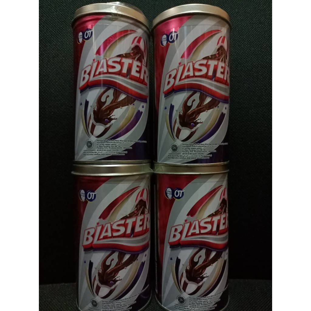 Jual Permen Coklat BLASTER Kaleng | Shopee Indonesia