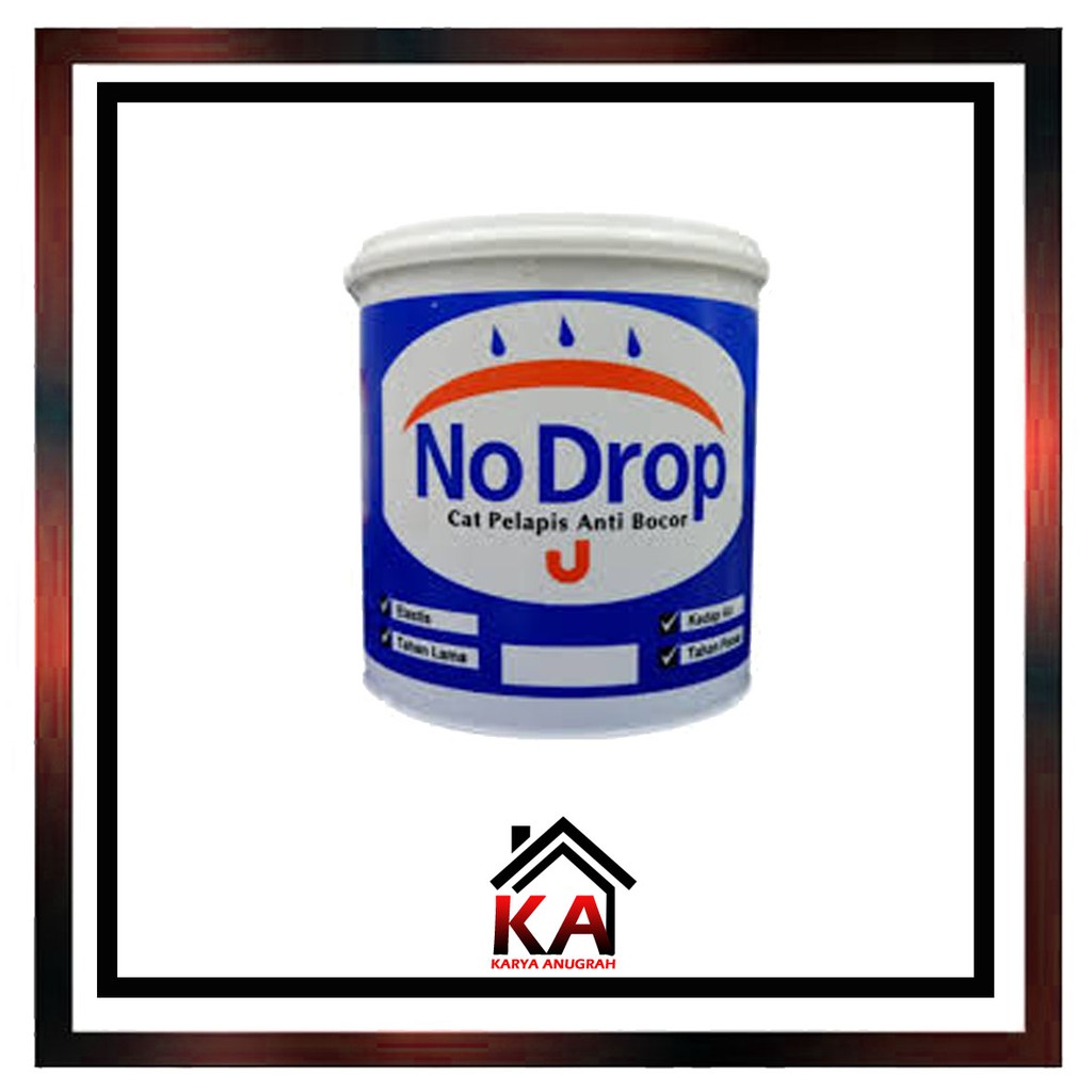 Jual No Drop Cat Pelapis Anti Bocor 1 Kg Waterproofing | Shopee Indonesia