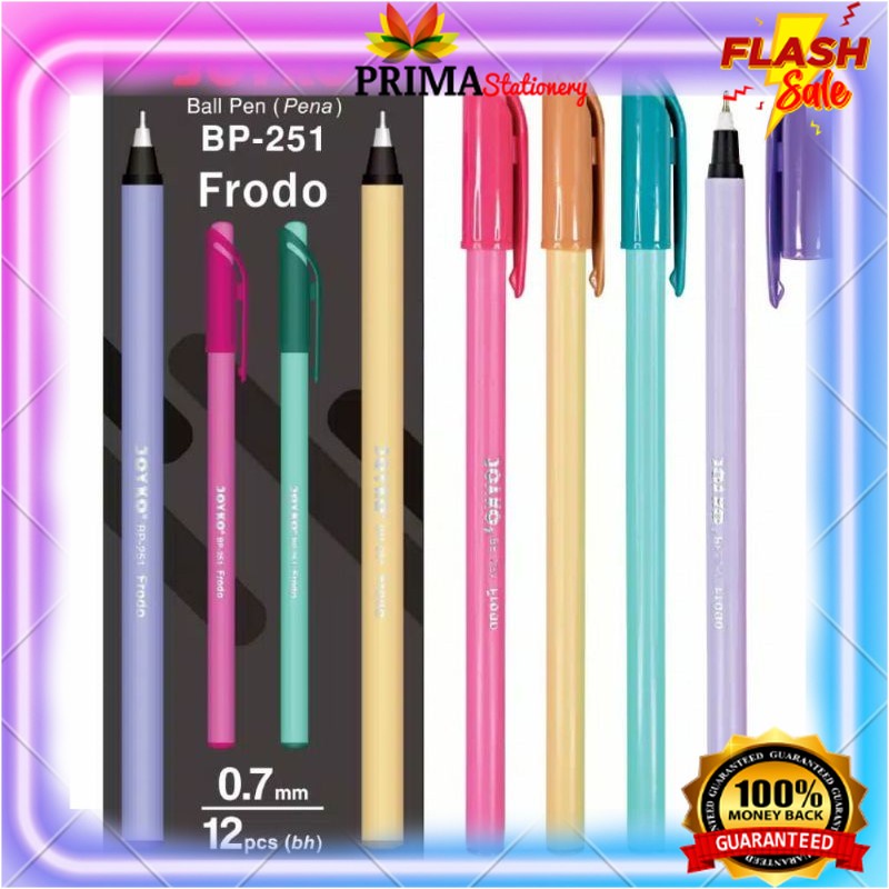 Jual BALLPOINT, BOLPEN, POLPEN, PULPEN, PENA Pulpen Joyko Frodo BP-251 ...