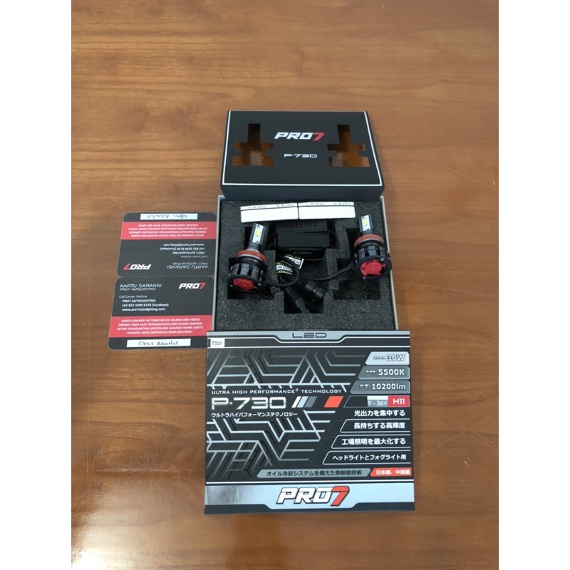 Jual Lampu LED PRO7 Type P.730 H8/9/11, H1, H7, HB3, HB4, HIR2 | Shopee ...