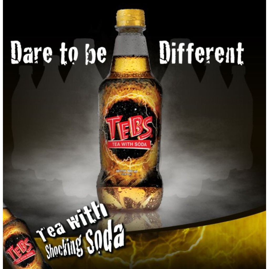 Jual TEBS THE SHOCKING SODA MINUMAN TEH BERSODA KEMASAN BOTOL 500ML ...