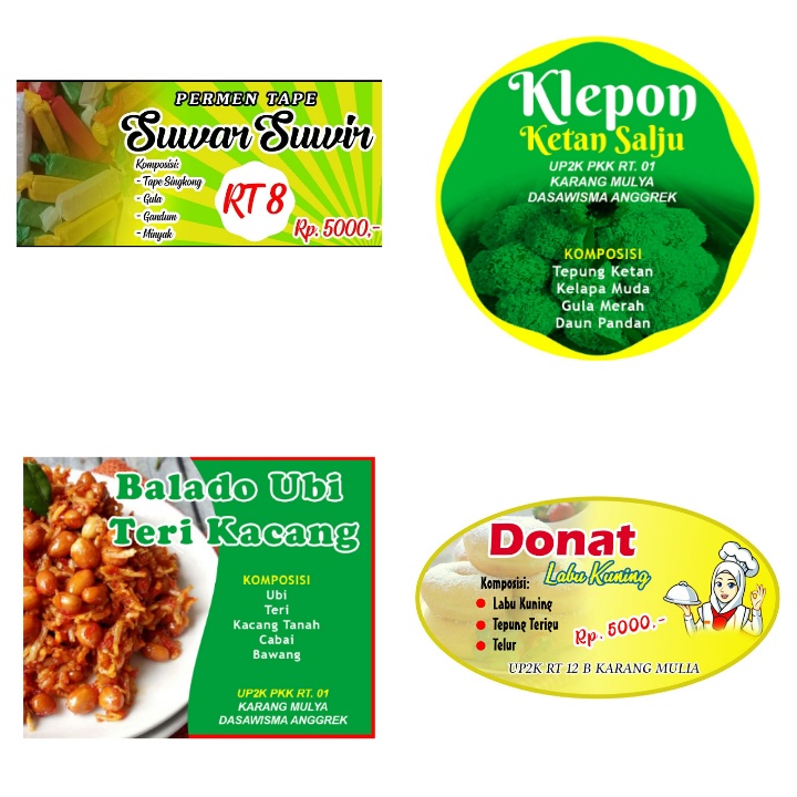 Jual Sticker Label Logo Olshop/ Sticker Label Kemasan Produk | Shopee ...