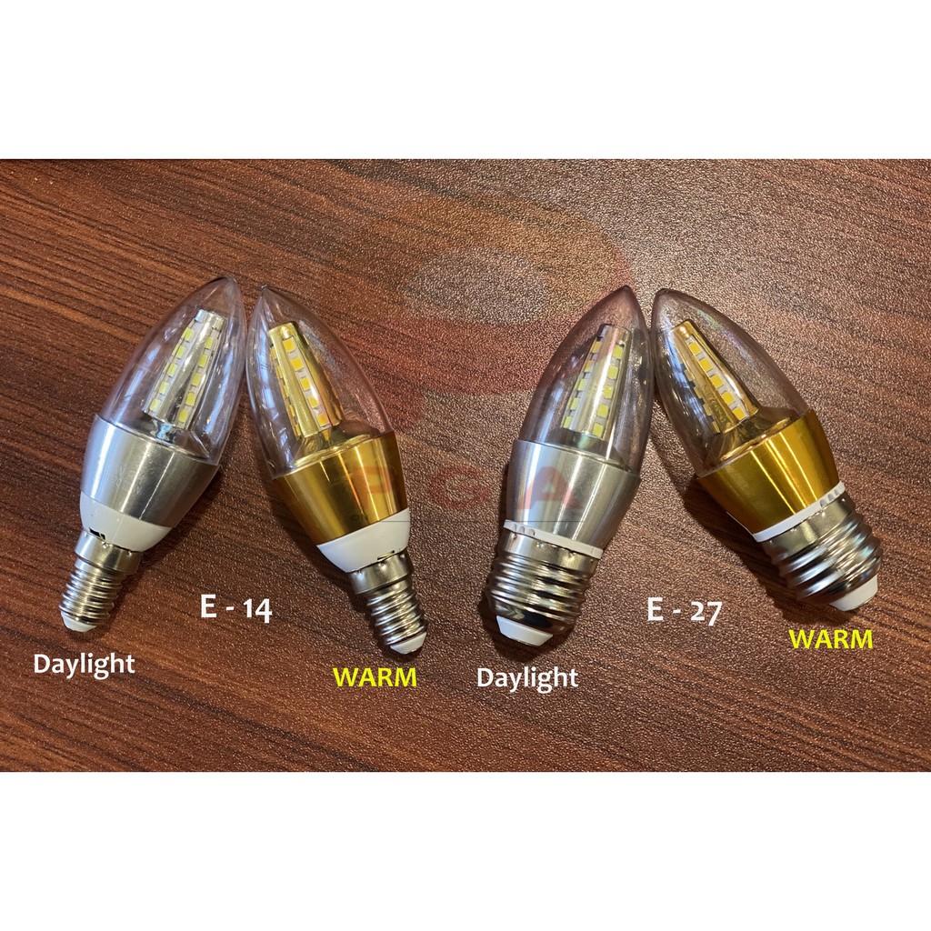 Jual Lampu LED Candle Lilin Gantung Hias 5W LED CABE 5W | Shopee Indonesia