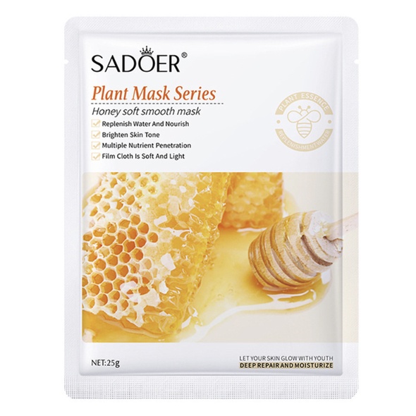 Jual SADOER Sheet Mask Plant Series Masker Wajah Korea Original SR001 | Shopee Indonesia