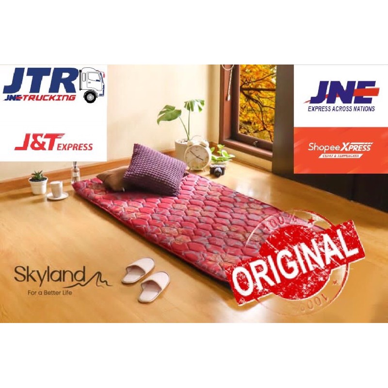 Jual KASUR LANTAI (200 X 160 X 5) MURAH SKYLAND BUSA FOAM GULUNG LIPAT ...