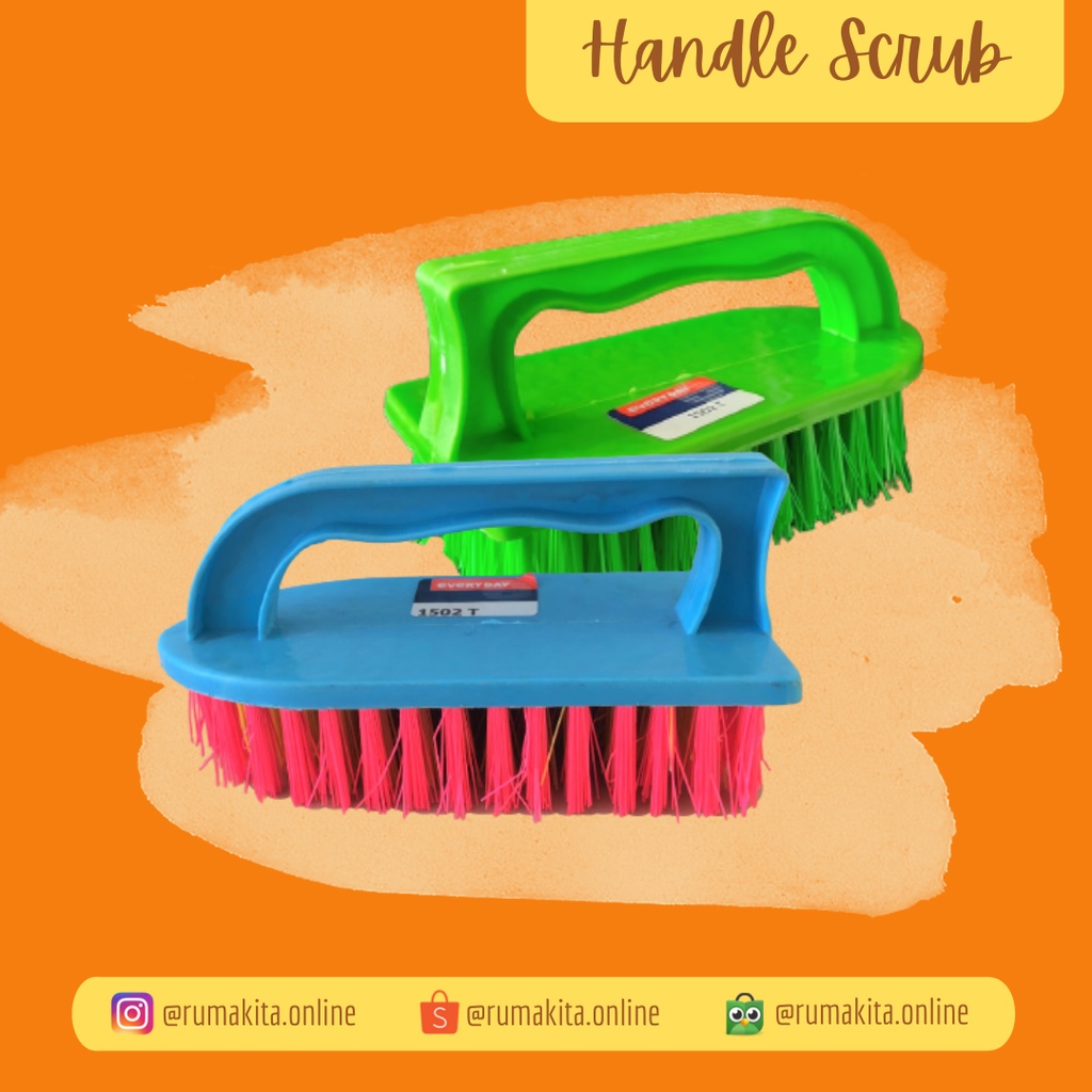 Jual 1502T Sikat Dinding Handle Scrub / Sikat Kamar Mandi Serabut ...
