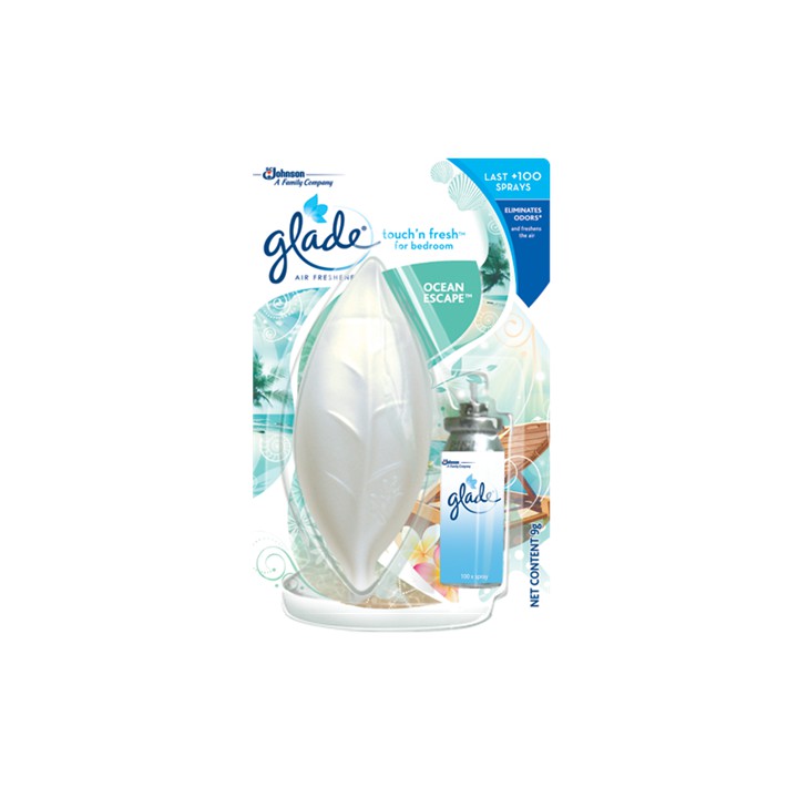 Jual Glade Touch'n Fresh Air Freshener Ocean Escape 9 gr | Shopee Indonesia