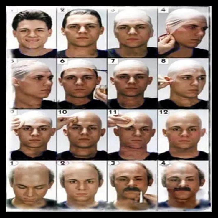 Jual Kulit Kepala Palsu Bahan Latex Wig Agar Terlihat Botak | Shopee ...