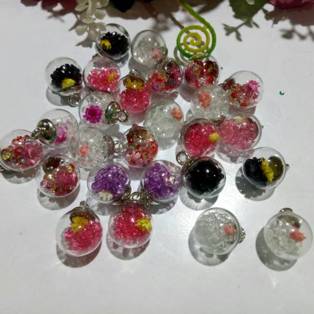 Jual Bola kaca isi bunga (1lusin) | Shopee Indonesia