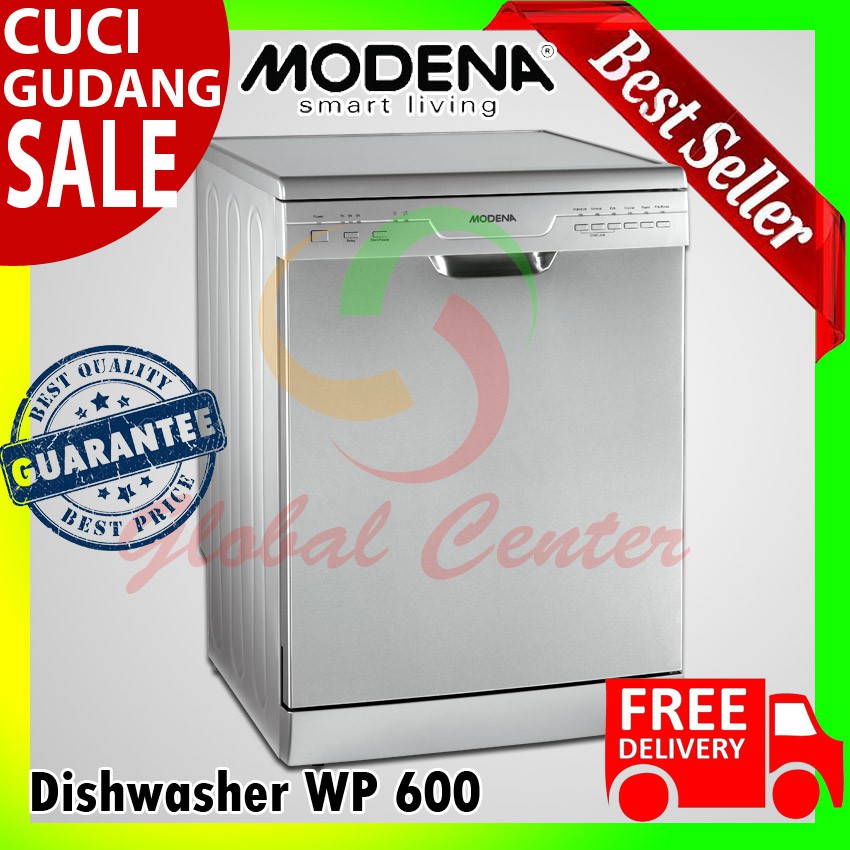 Jual Modena Freestanding Dishwasher Mesin Cuci Piring VALIDO WP 600 ...