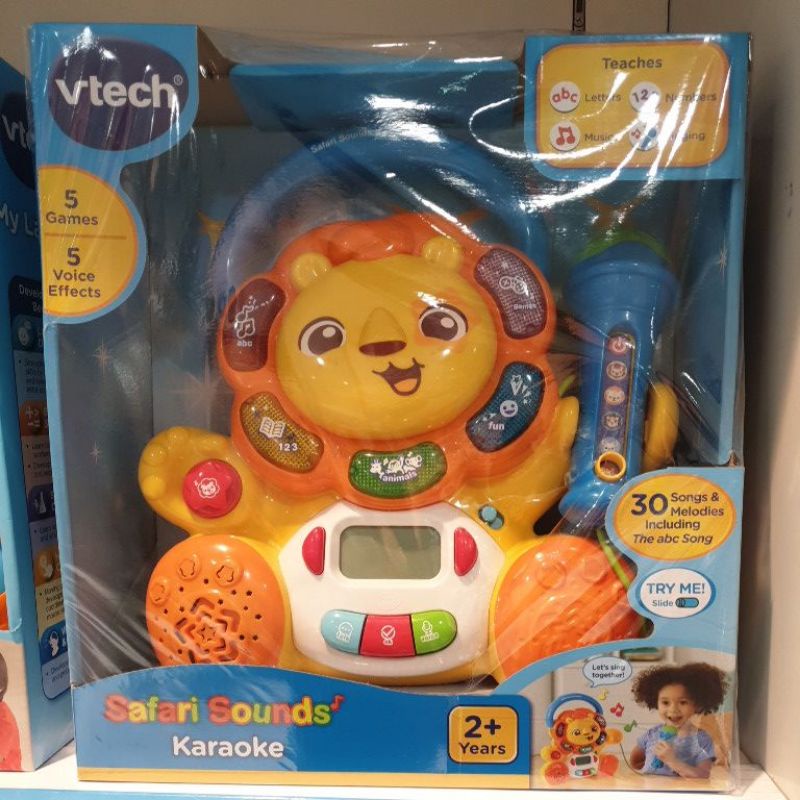 Jual Vtech Safari Sounds Karaoke Mainan Anak 2+ Tahun Music Original ...