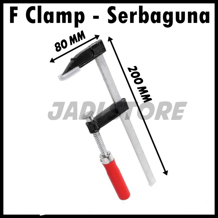Jual Klem Jepit F Clamp Jepit F WORKPRO Klem Jepit F Clamp Papan Kayu ...