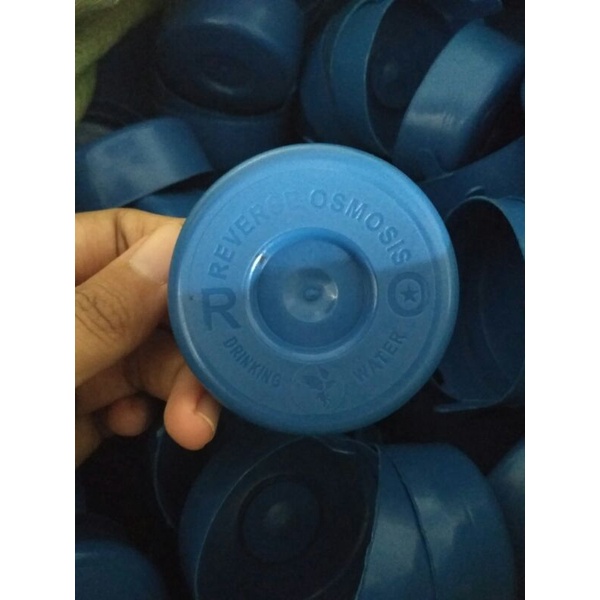 Jual 1000pcs tutup galon isi ulang RO logo halal Anti pecah | Shopee ...