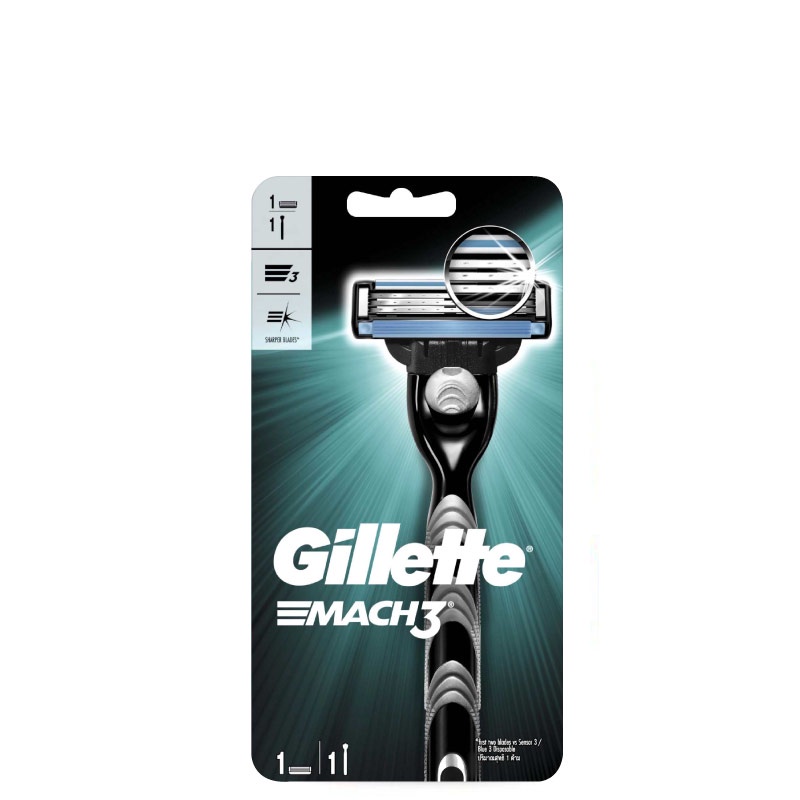Jual Gillette Pencukur Mach 3 Classic Razor Pisau Cukur | Shopee Indonesia