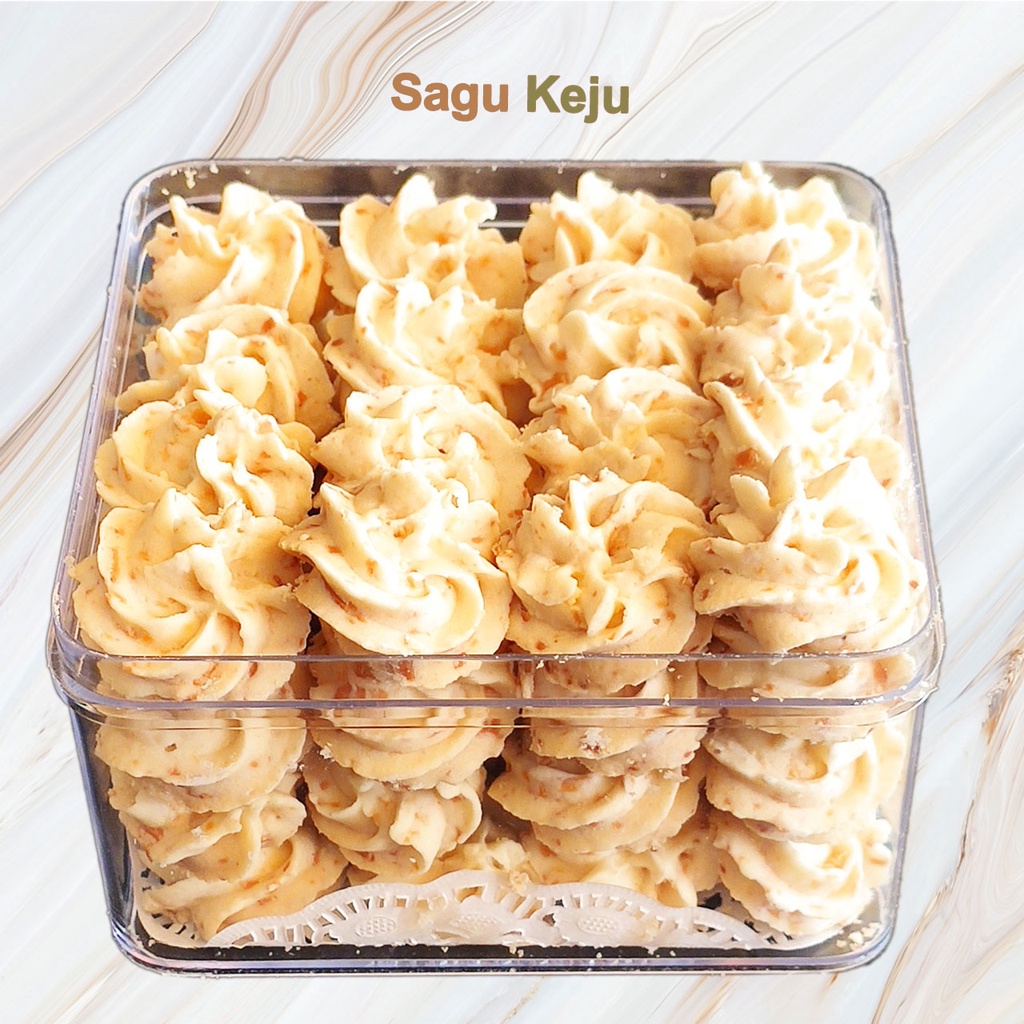 Jual Sagu Keju Cookies Kue Kering Toples 300gr Pinki Pie Cake Poris | Shopee Indonesia