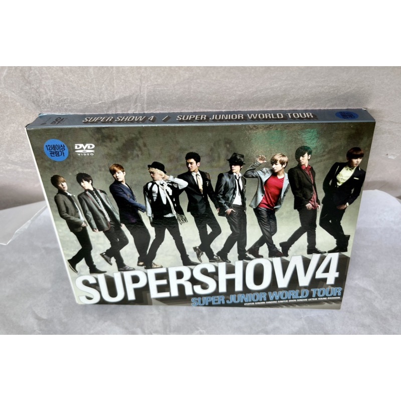 Jual DVD Konser Super Junior: Super Show 4 (SS4) in Seoul original ...