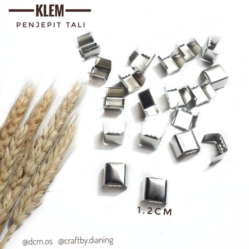 Jual KLEM KOTAK PENJEPIT TALI 12bj | Shopee Indonesia