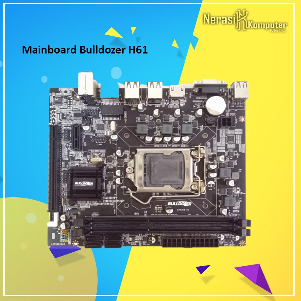 Jual Mainboard Bulldozer H61 Socket 1155 DDR3 | Shopee Indonesia