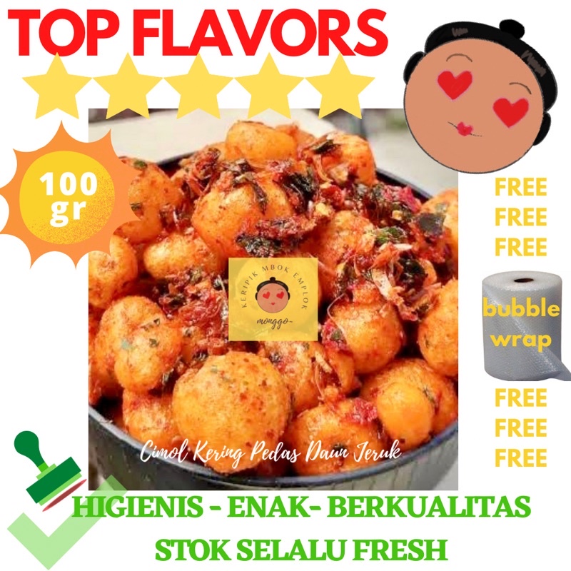 Jual CIMOL KERING PEDAS NAGIH DAUN JERUK GURIH ENDOG LEWO EMPLOD PEDES ...